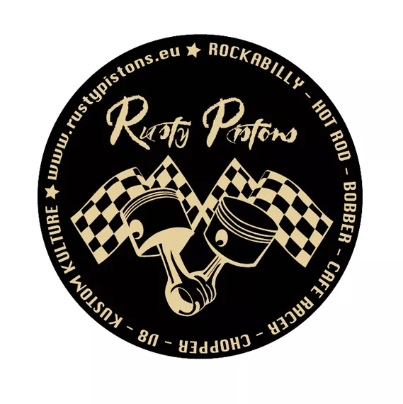 Rusty pistons RPSK06 Sticker | Bikers Crown